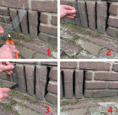 Stootvoegrooster om muizen te weren | Koop direct bij Bestrijdingsland